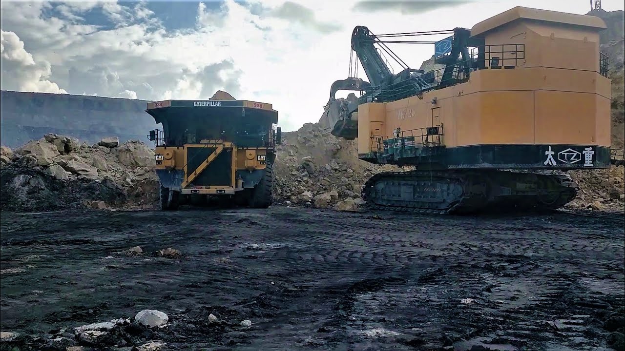 Dumper truck NCL Khadiya Project Coal India | Coal Mines - YouTube