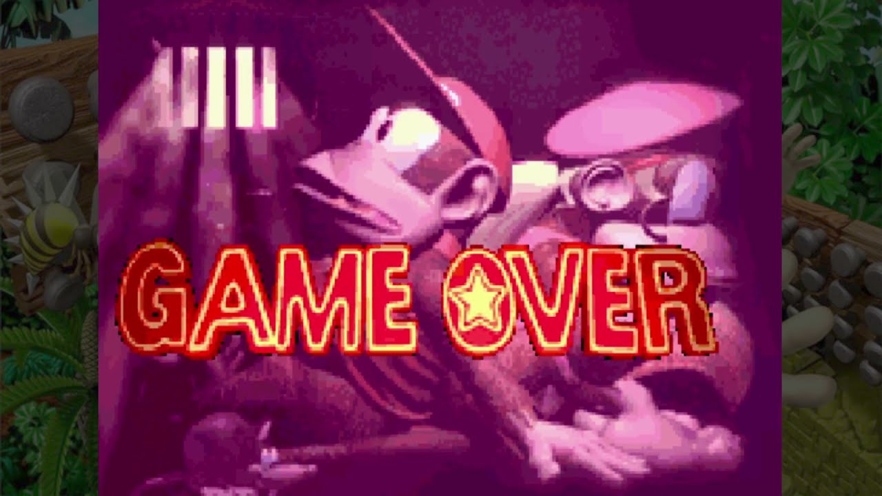 Donkey Kong Country 2 - Game Over (GBA) - YouTube