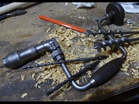 Restoring Vintage Hand Drill and Bits - YouTube