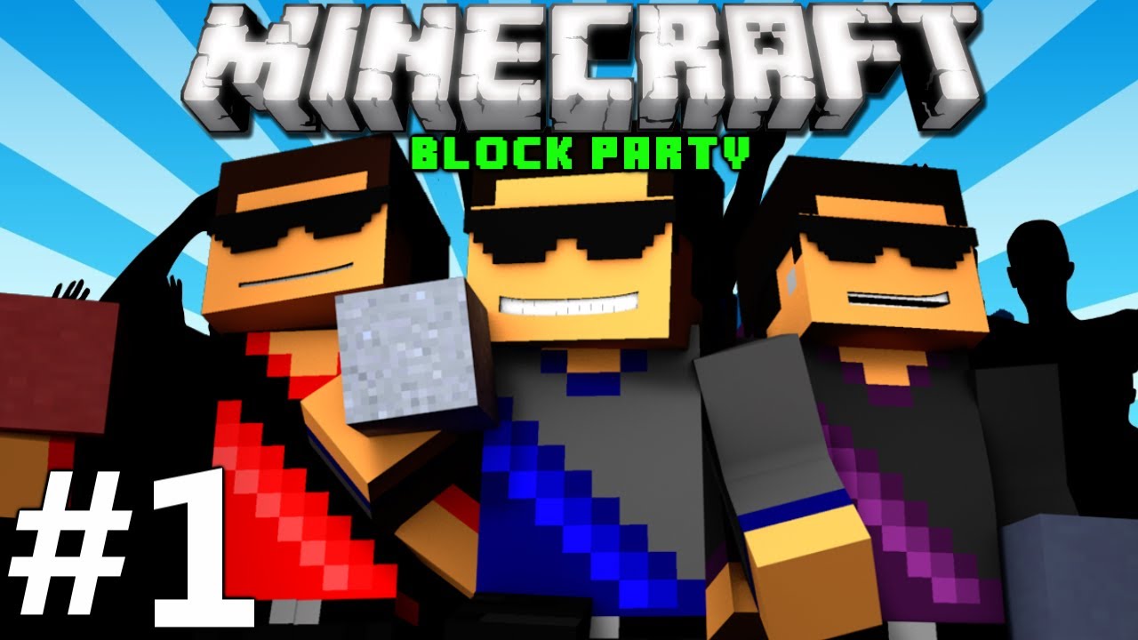*NEW* Minecraft: Block Party Mini-Game - Ep. 1 - Dancing in Minecraft ...
