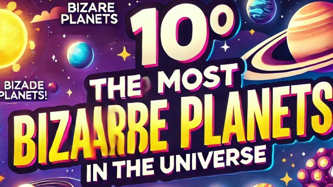 Top 10 Strangest Planets in the Universe Mind Blowing Exoplanets You ...
