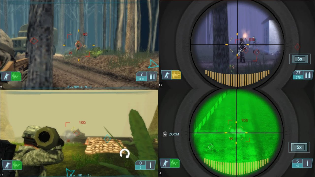 Tom Clancy's Ghost Recon Advanced Warfighter 2 psp coop - Campaign - No ...