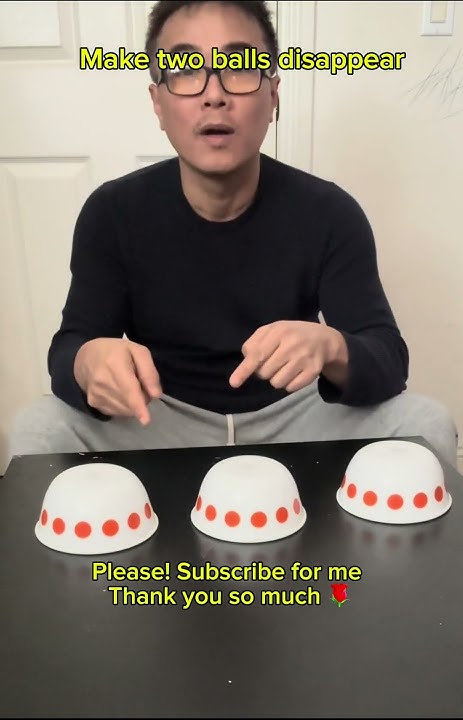 Make two balls disappear - YouTube