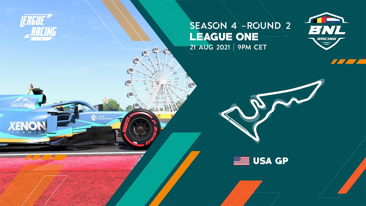 F1 2021 | BNL RACING L1 | S4 | R2 | USA GP 🇺🇲 - YouTube