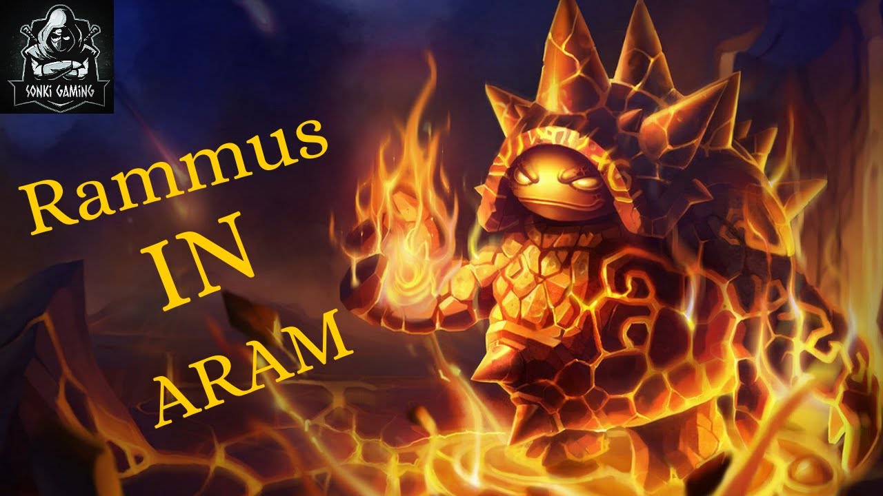 League of Legends Rammus IN ARAM - YouTube