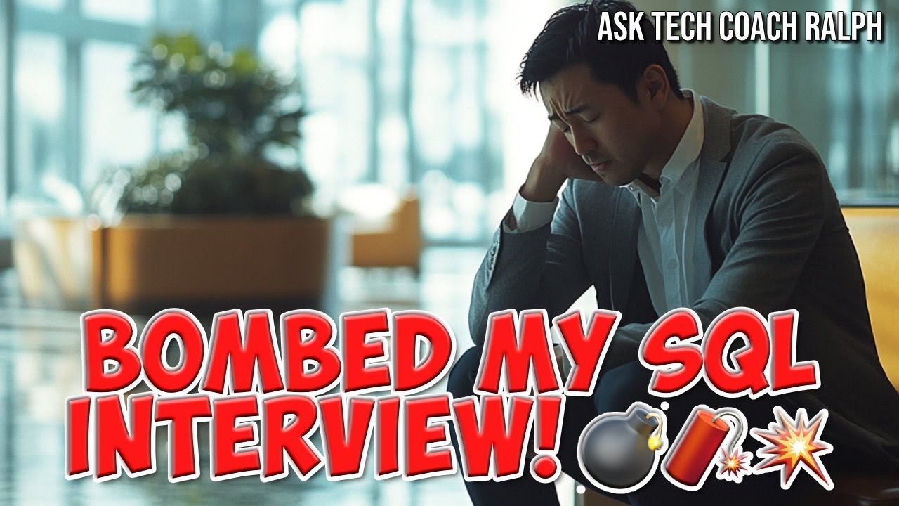 I BOMBED My SQL Interview! Am I DOOMED For Failure?!?!?! - YouTube