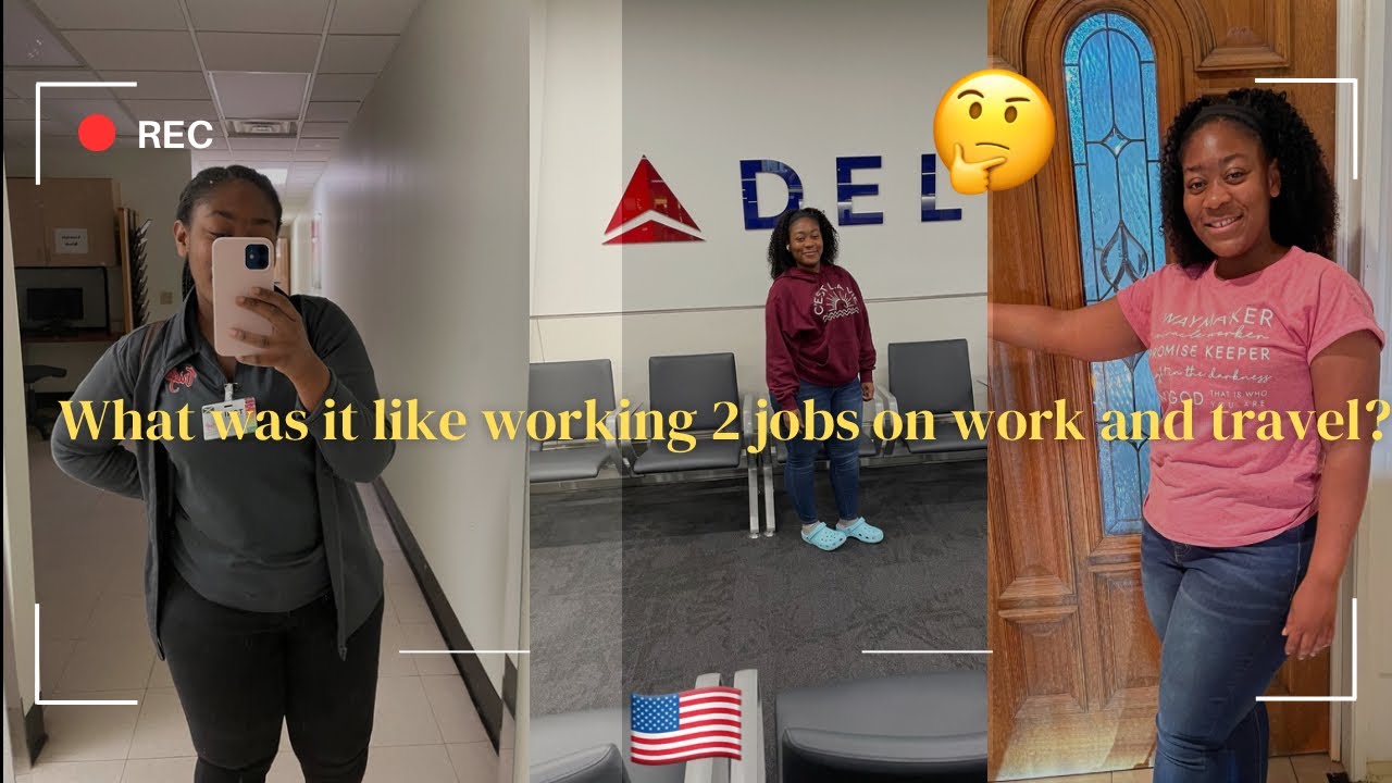 My experience working two jobs on work and travel?🤔| J1 Work and Travel ...