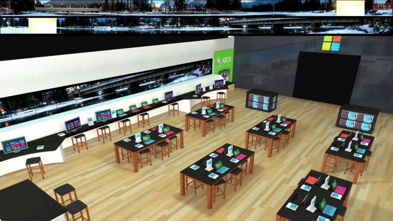 Microsoft Store: Windows 8 Winter - YouTube