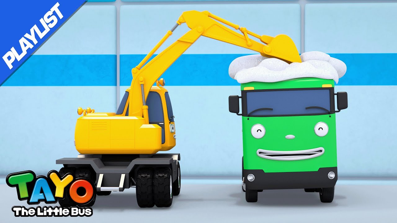 [PLAYLIST] #BABYTAYO | Let's take a bath with strong heavy vehicles ...