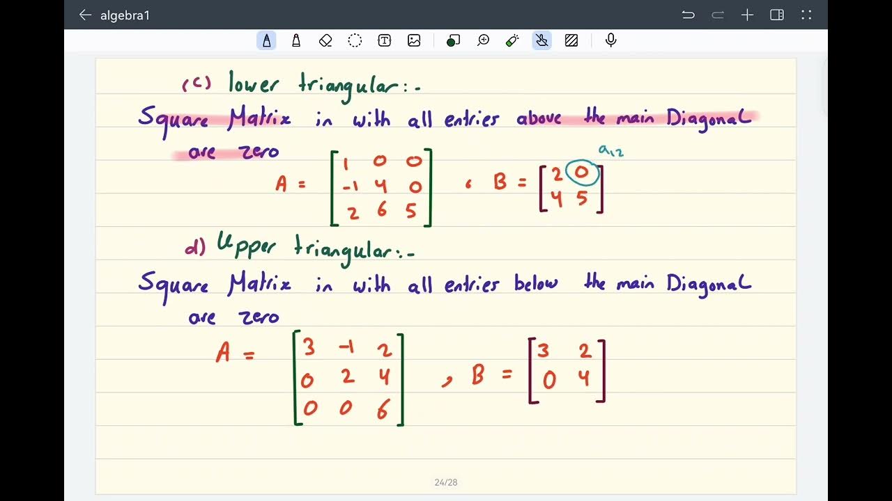 Linear Algeba (4) - Trace - YouTube