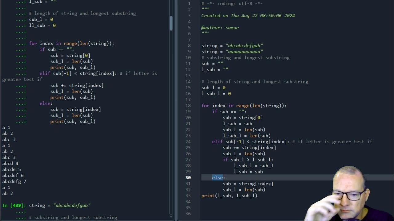Python Basics Live Stream Sliding Windows - YouTube