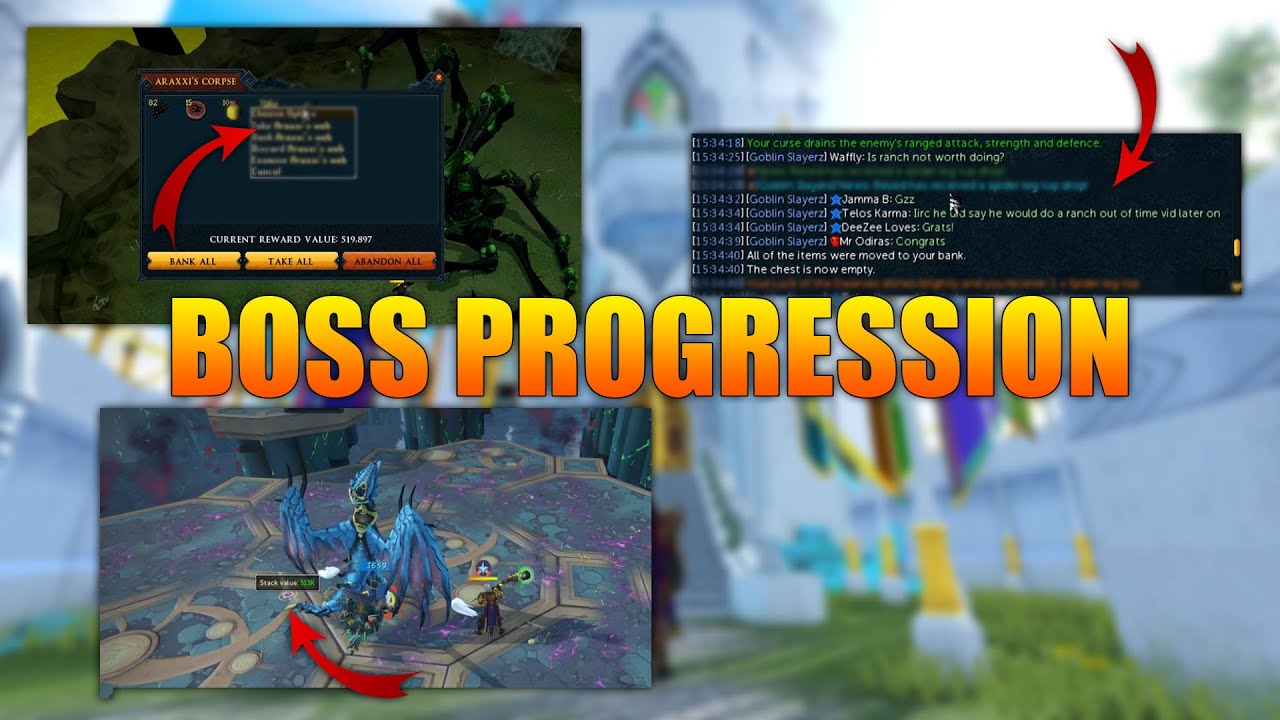 Boss Progression #1 | Runescape 3 - YouTube