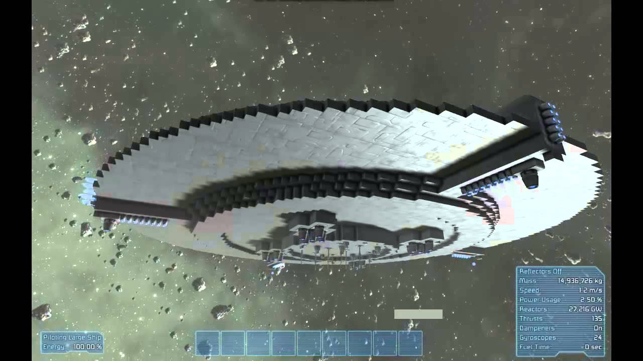 Space engineers Alien mother-ship - YouTube