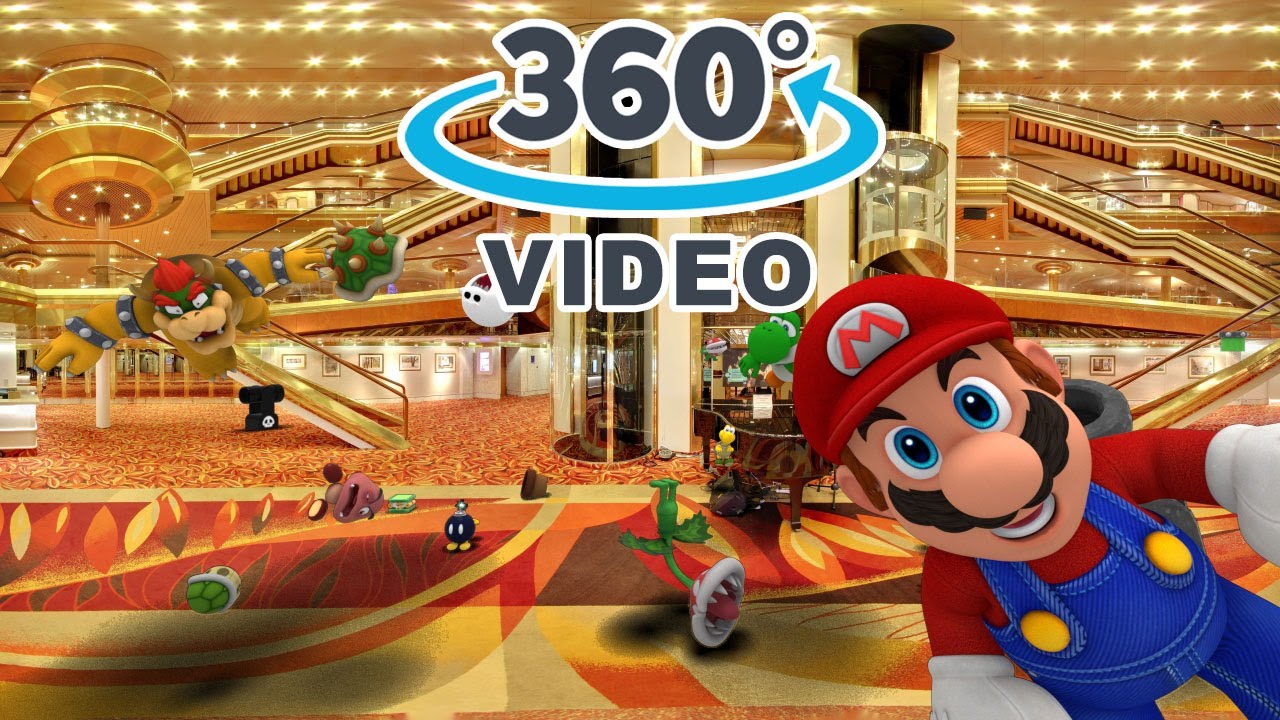 Super Mario on vacation - part # 3 | 360° Video - YouTube