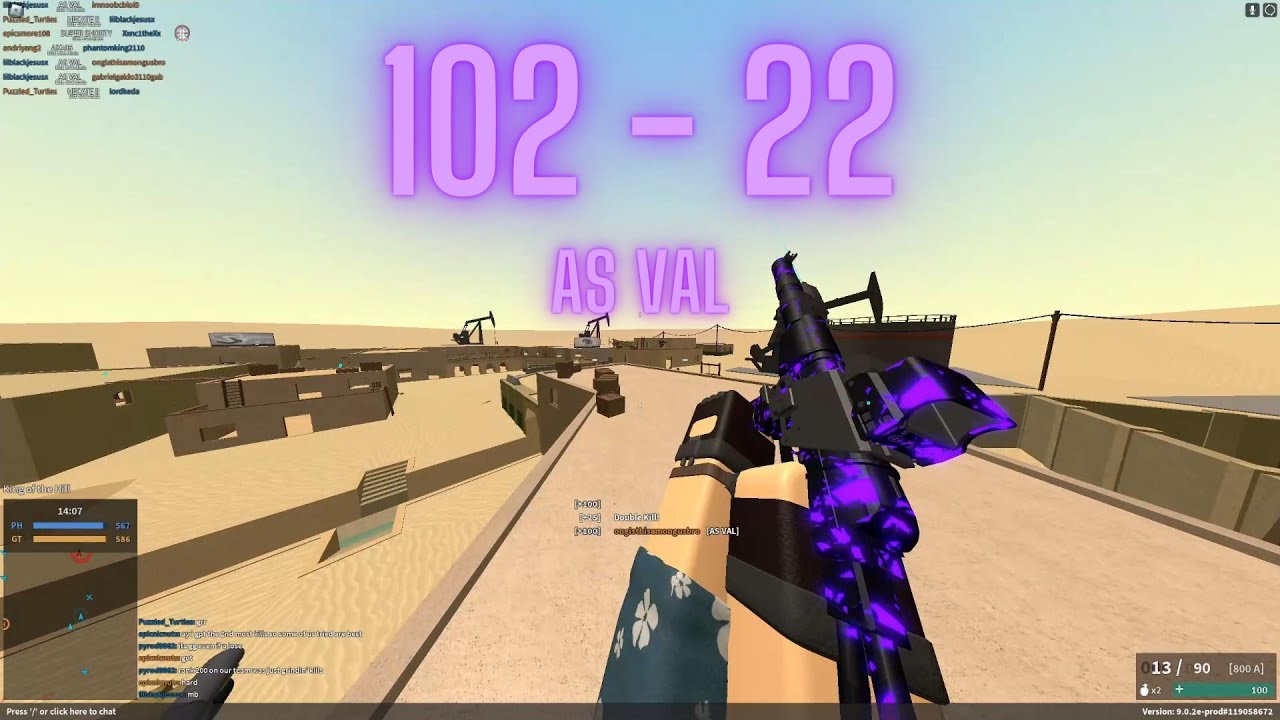 Phantom Forces | As Val 102 - 22 - YouTube