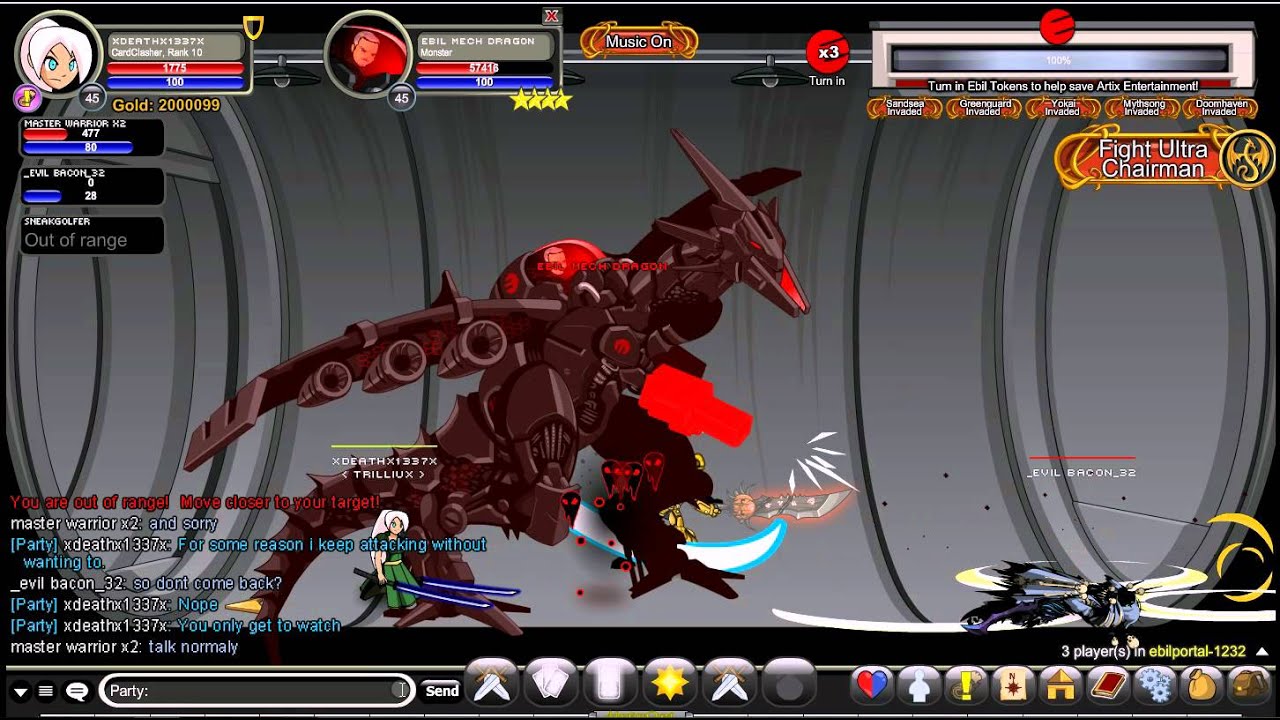 =AQW= Ebil Mech Dragon Solo!!!!!! - YouTube