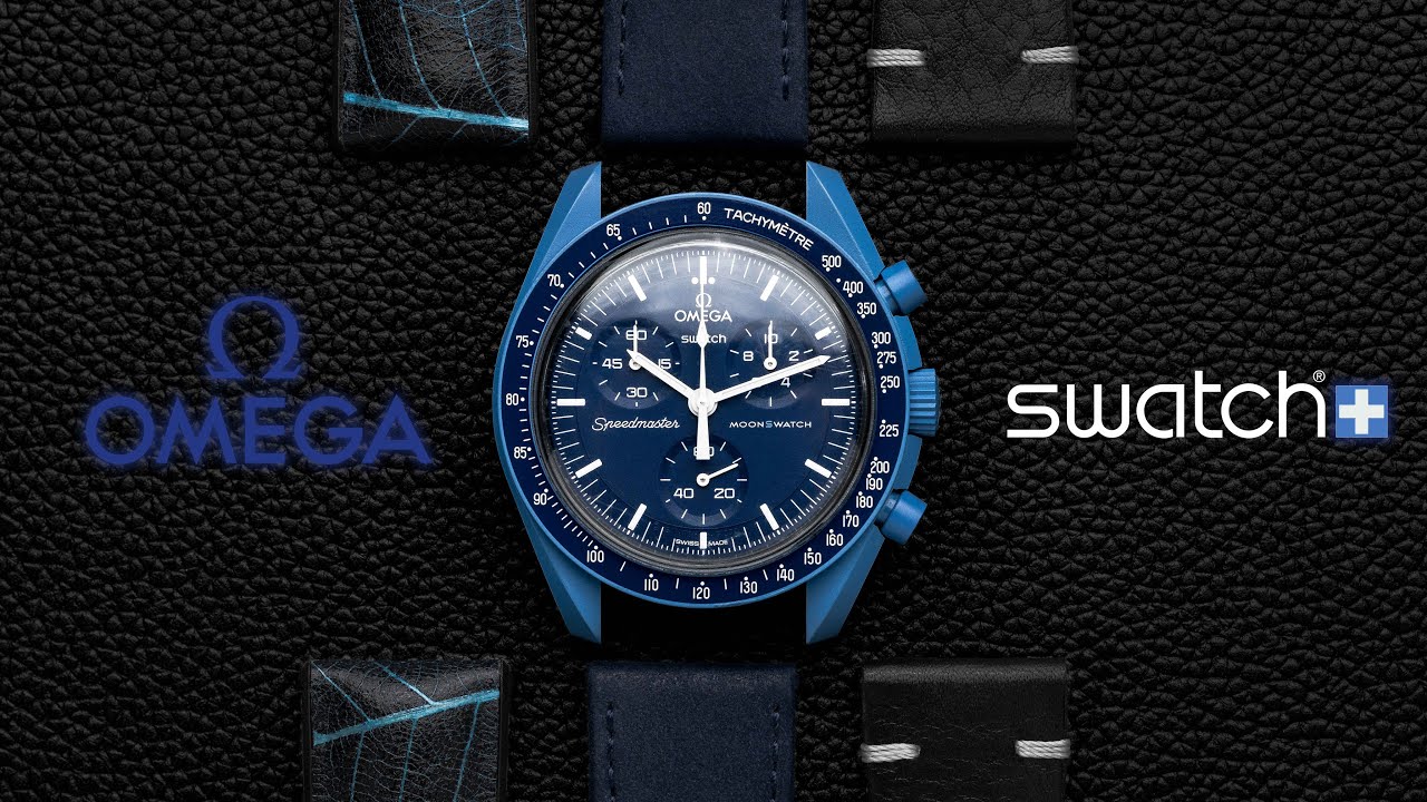 BEST Straps for MoonSwatch NEPTUNE - OMEGA x Swatch - YouTube