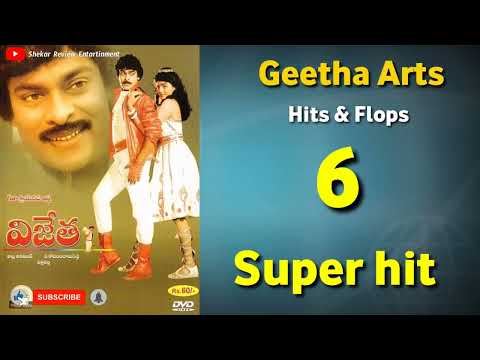 Geetha Arts Hits And Flops | Geetha arts all telugu movies list