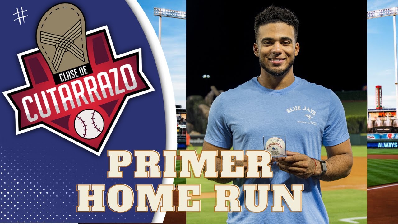 PRIMER HOME RUN DE LEO JIMENEZ EN LA MLB - YouTube