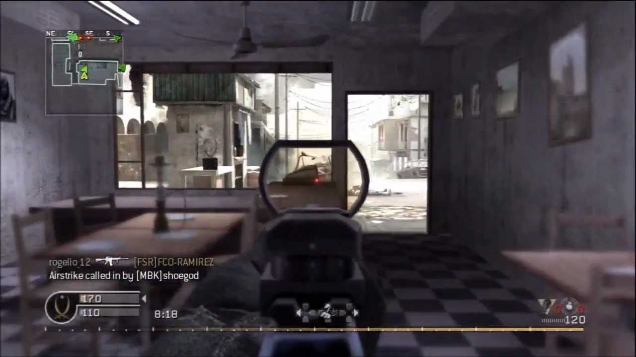 Call Of Duty 4: Modern Warfare: Team Deathmatch: Crossfire - YouTube