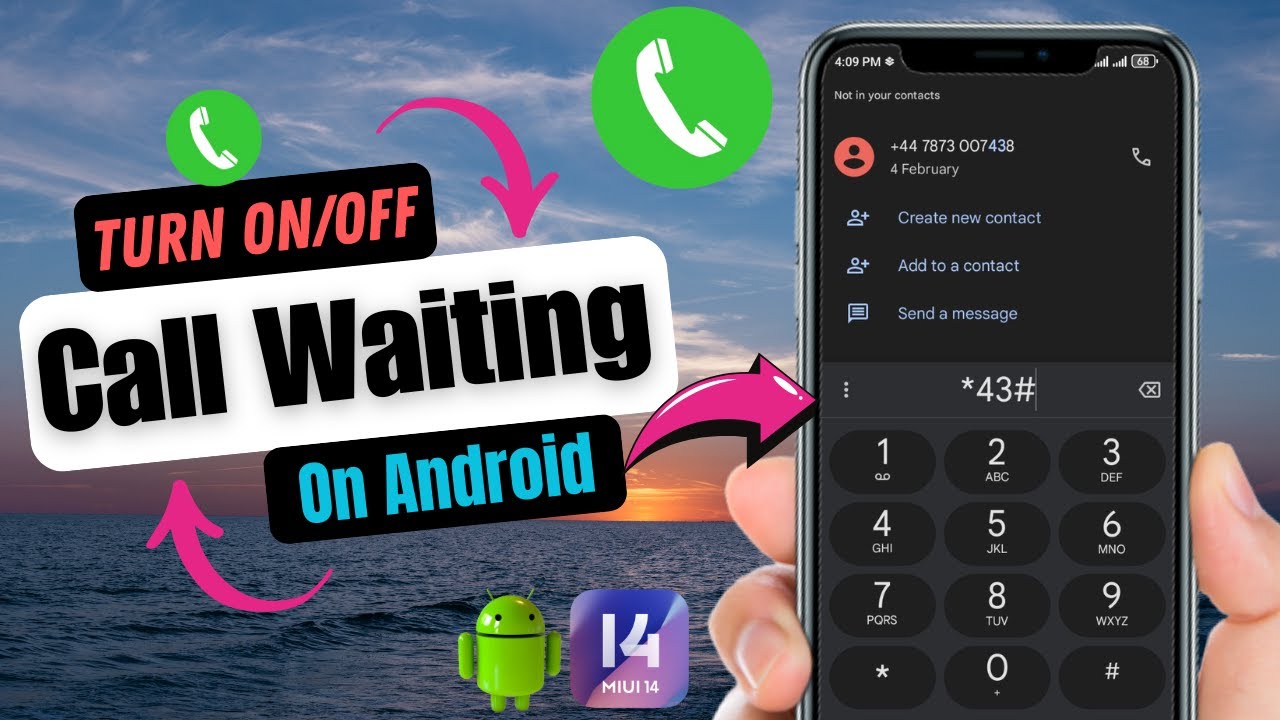 How to Turn On Call Waiting on Any Android Phone - YouTube