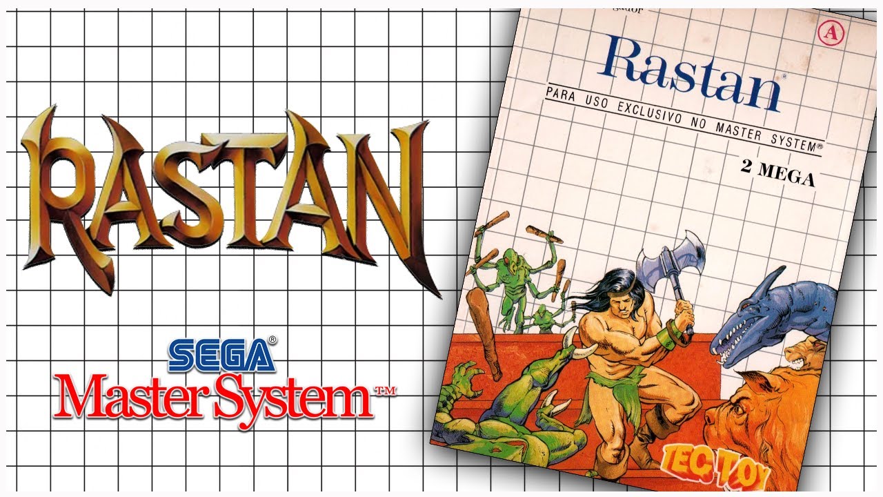 Rastan : Master System [SMS] Até Zerar - Desafio Retrozera 2023 - YouTube