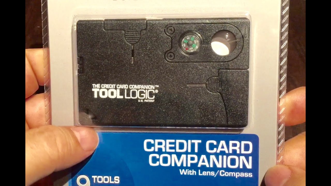 Tool Logic SOG Specialty Knives & Tools CC1SB Credit Card Companion ...