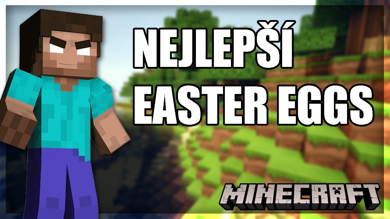 NEJLEPŠÍ EASTER EGGY V MINECRAFT - YouTube