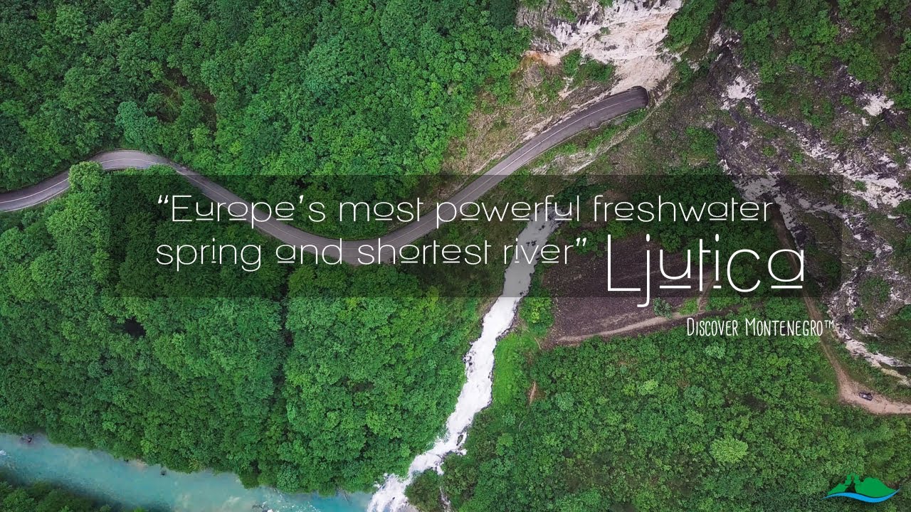 Europe's shortest and strongest river Ljutica ~ Discover Montenegro in ...