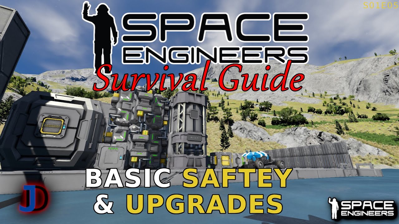 Space Engineers Survival Guide - Production Upgrades and Parking lots ...