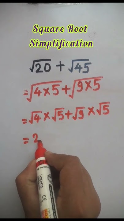 Square Root Simplification // Square Root # mathsTrick #education ki duniya - YouTube