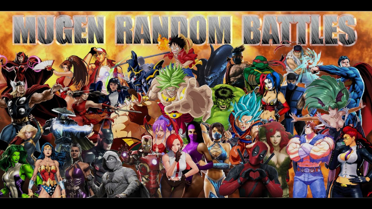 MUGEN - Random AI Battles 19 - YouTube
