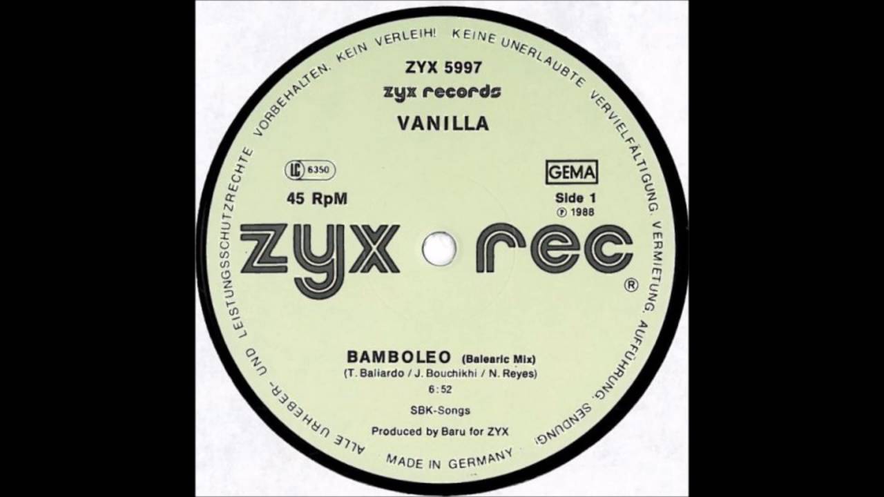 Vanilla - Bamboleo (Balearic Mix) (Disco 1988) - YouTube