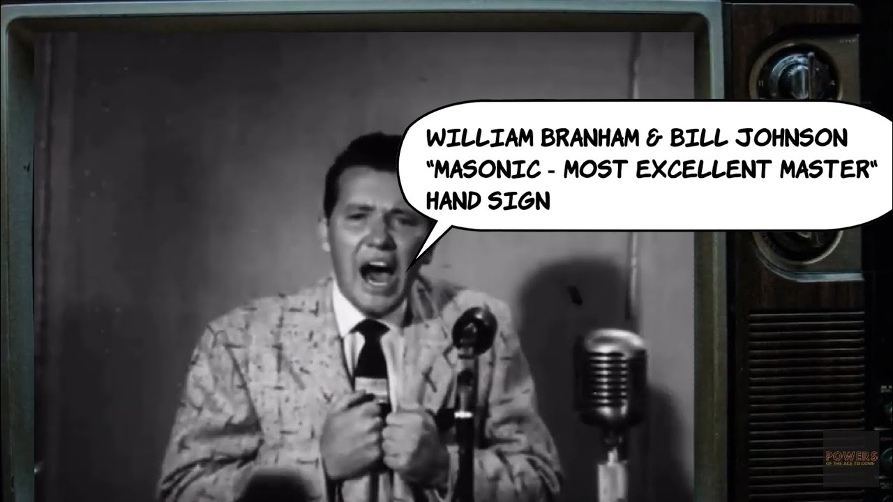 Bill Johnson Most Excellent Masters Freemason Hand Sign. - YouTube