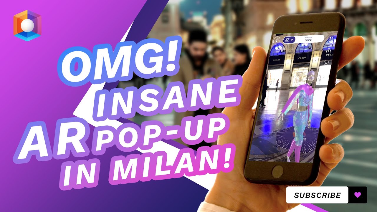 Augmented Reality Guerrilla Marketing in Milan🔥A Unique Experience at ...