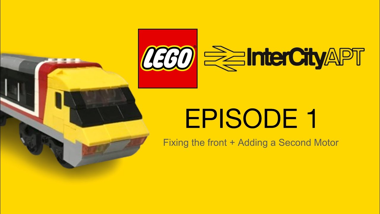 Making a Lego Intercity Advanced Passenger Train: Episode 1 - YouTube