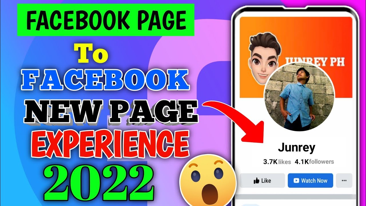 HOW TO MAKE NEW PAGE EXPERIENCE ON YOUR FACEBOOK PAGE BY USING ...