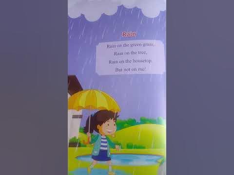 Rain on the green Grass #english rhyme Rain #English rhymes for ...