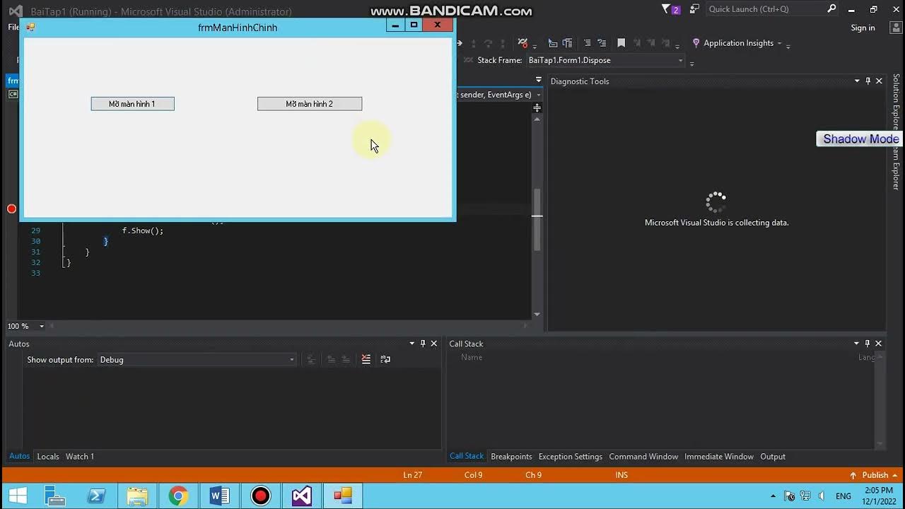 03 Debug code Chạy từng lệnh kiểm tra lỗi c# - YouTube