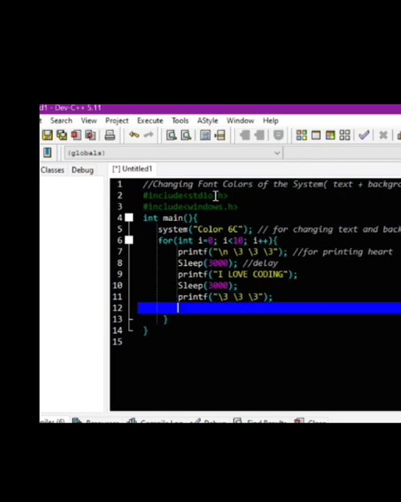 Print Heart Coding Codinglife Clanguage Youtube