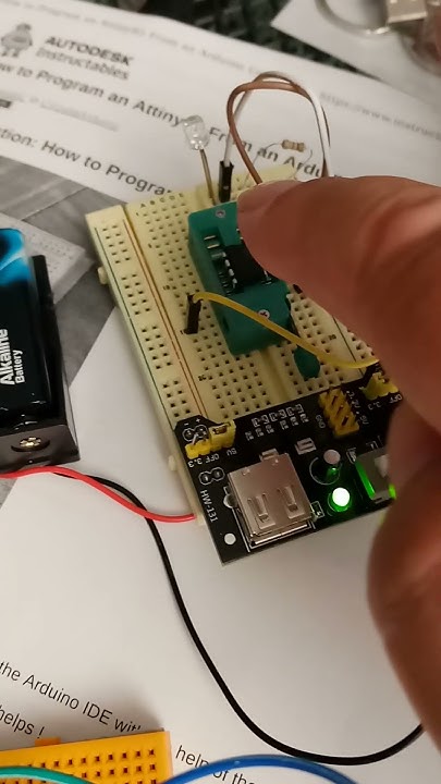 Attiny85 Successarduino Cpp Programming Microcontroller Attiny85 Uno Arduinouno Youtube