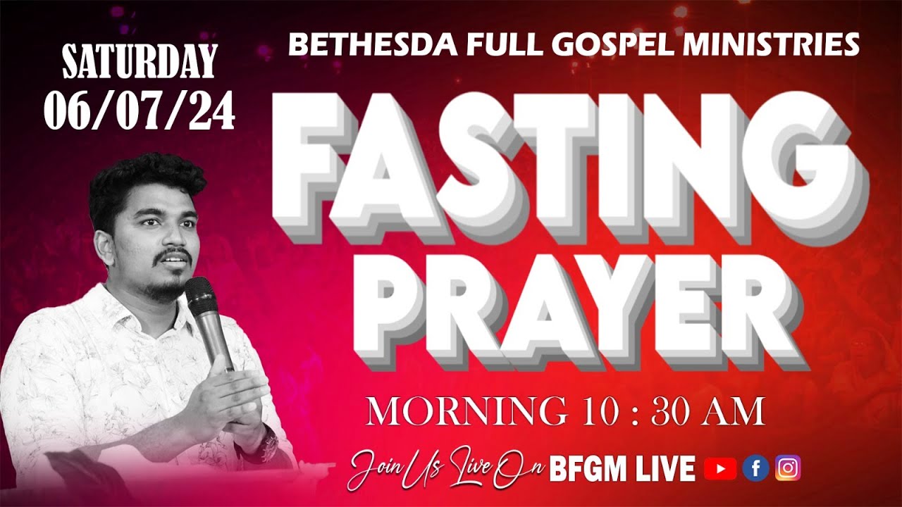 ⭕Saturday Fasting Prayer || 6th July 2024 || Nicholas Raphael ...