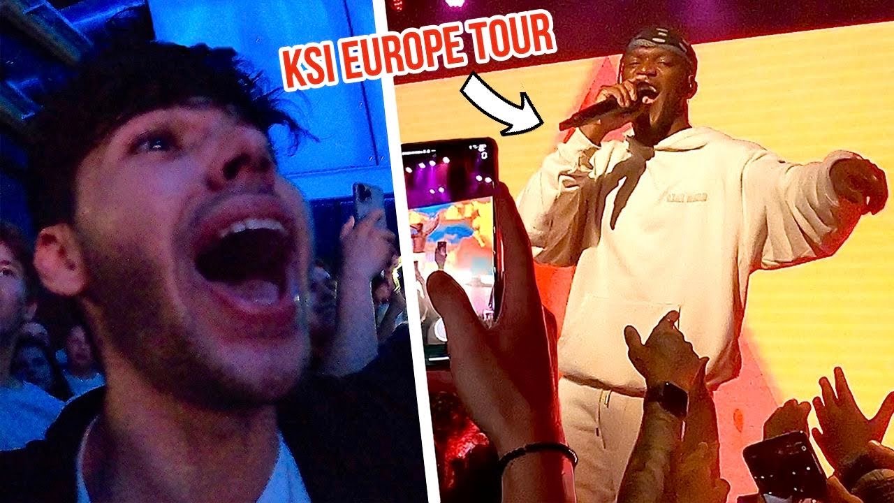 I MET KSI | @ksi MUNICH CONCERT - YouTube
