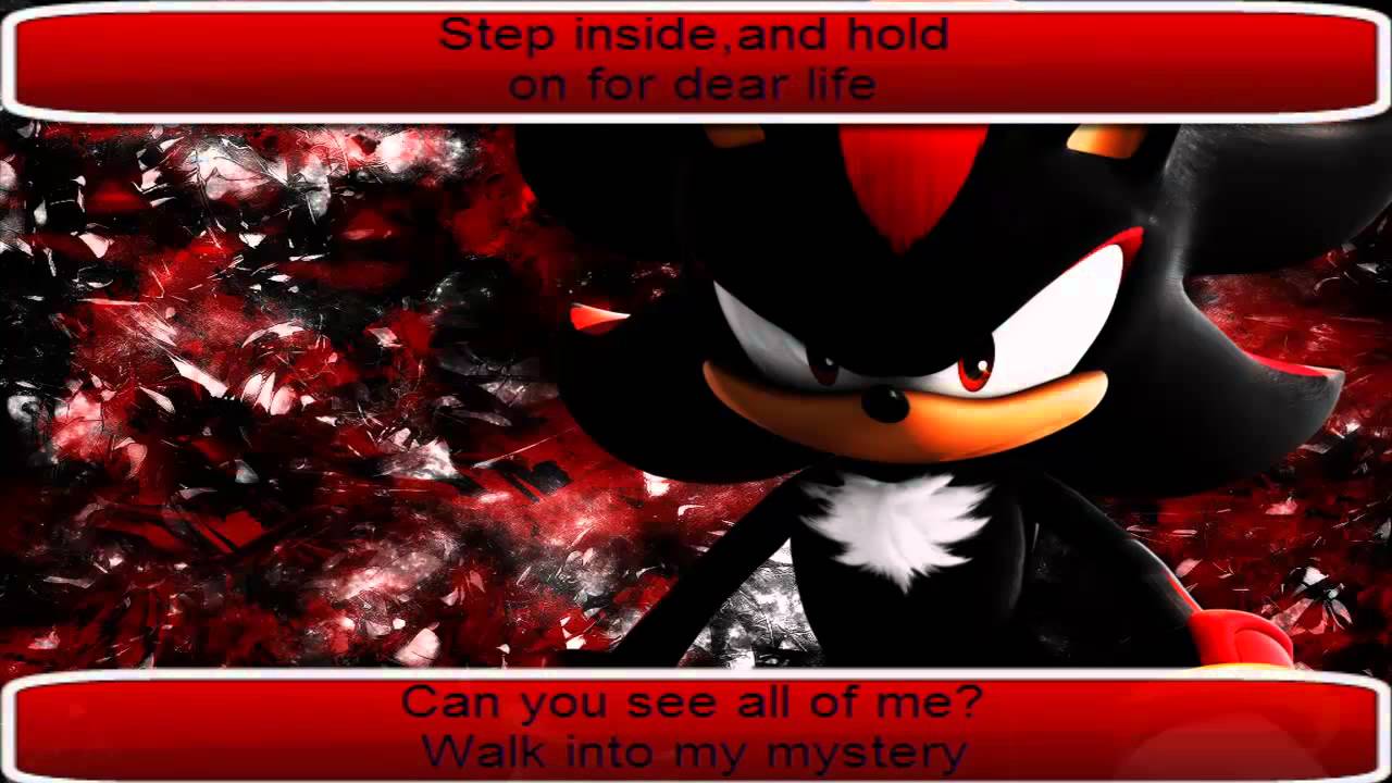 Shadow The Hedgehog "I am all of me!" With lyrics - YouTube