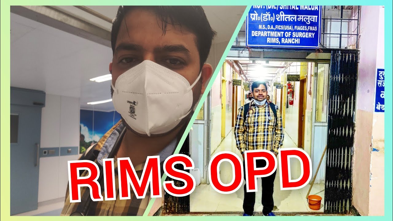 OPD DAY AT RIMS RANCHI || general surgery - YouTube