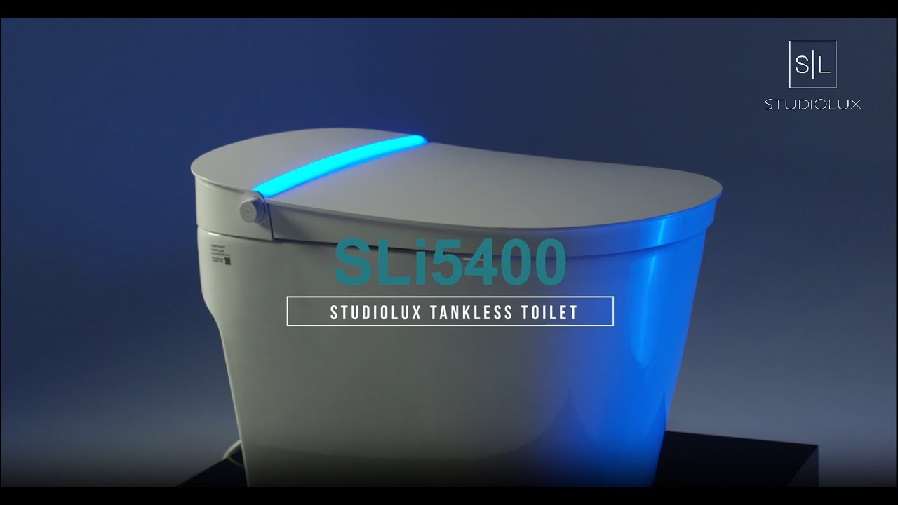 Studiolux Smart Toilet- SLi5400 with LED Light - YouTube