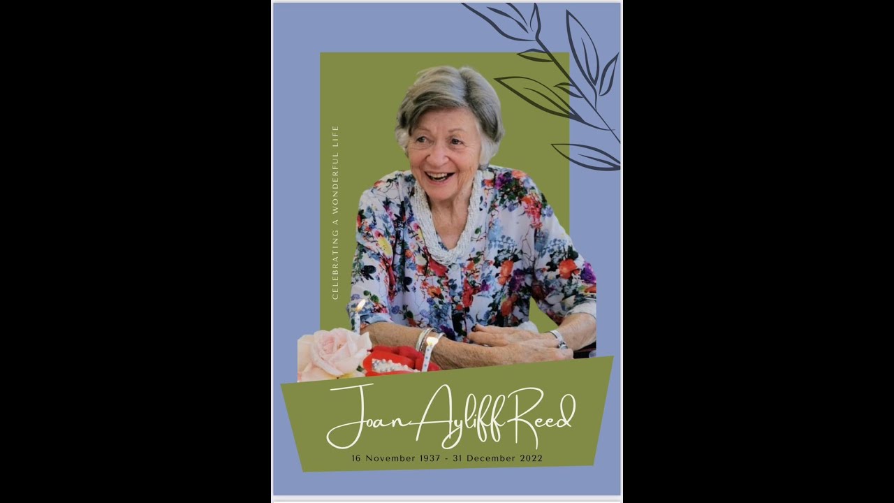 Funeral service for Joan Reed: Live St Francis - YouTube