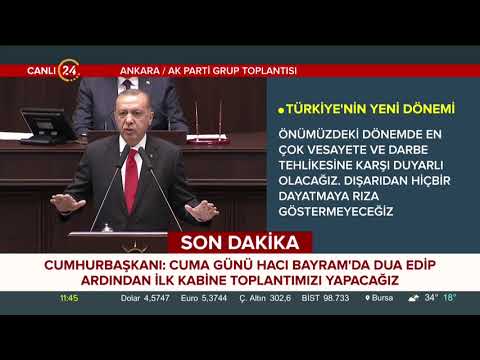 Kandil'i gerekirse Sincar'ı PKK'dan temizleyene kadar operasyon