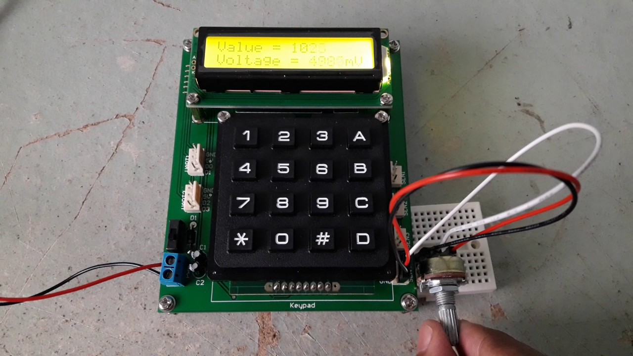 Arduino Lesson Adc Youtube
