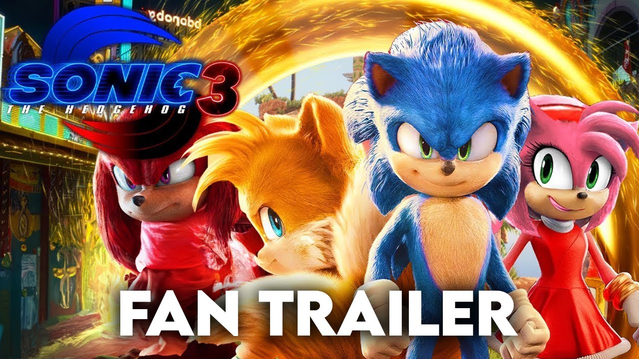 Sonic vs Shadow Like You’ve Never Seen Before! | SONIC THE HEDGEHOG 3 ...